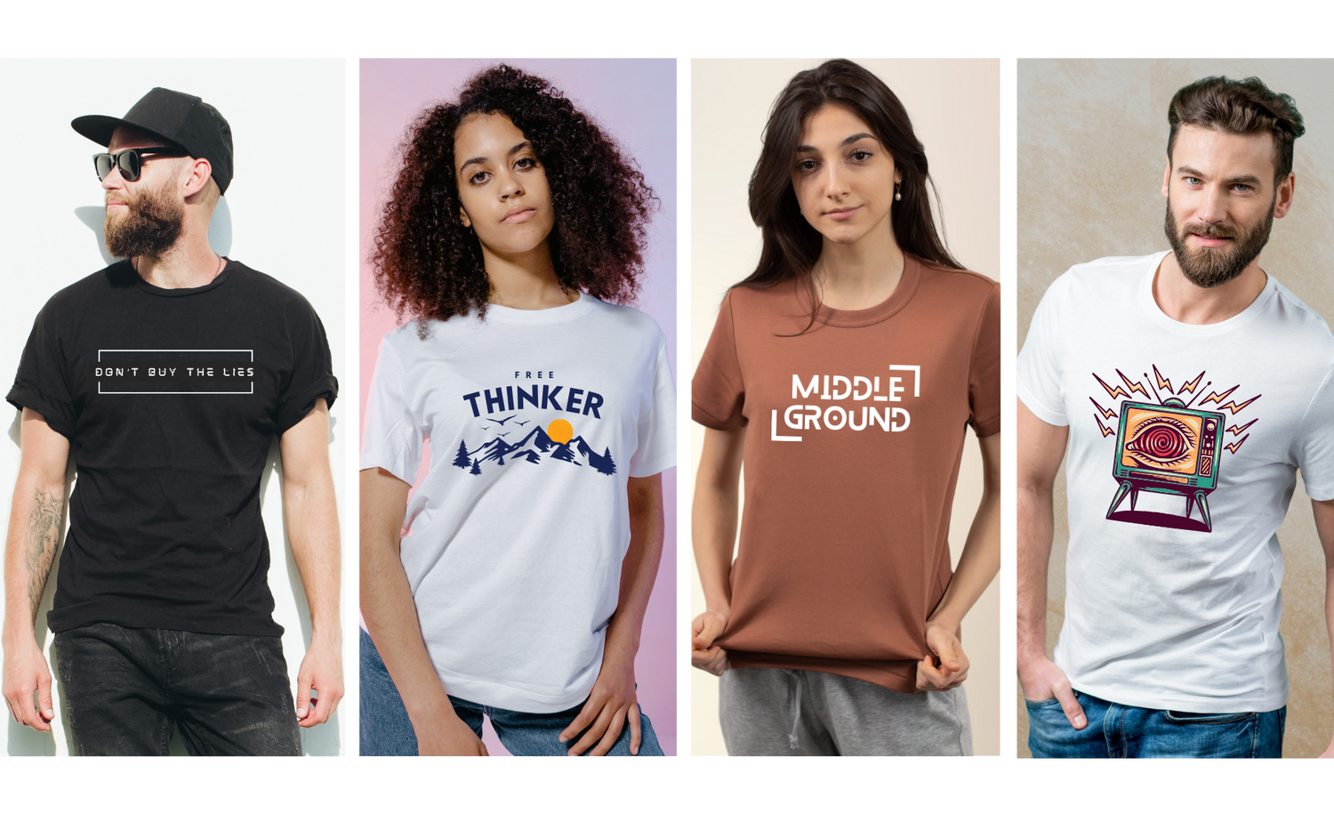 Graphic Tees For Independent Thinkers and Non-Partisan Moderates – LNTRN